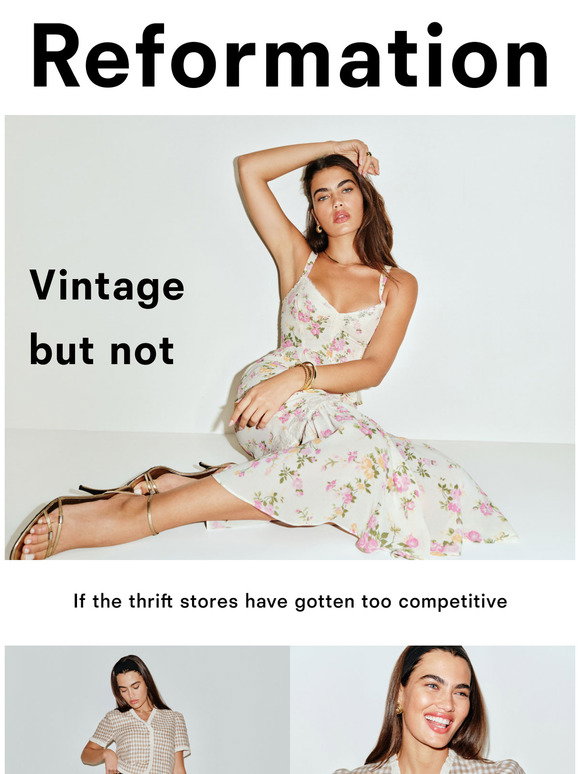 Reformation Email Newsletters: Shop Sales, Discounts, and Coupon Codes