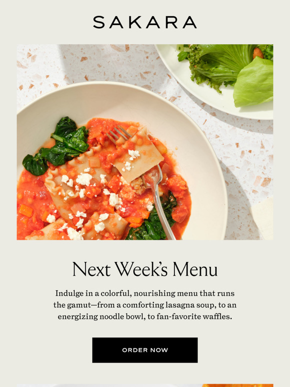 Sakara Life: The Menu That’ll Power Your Week | Milled