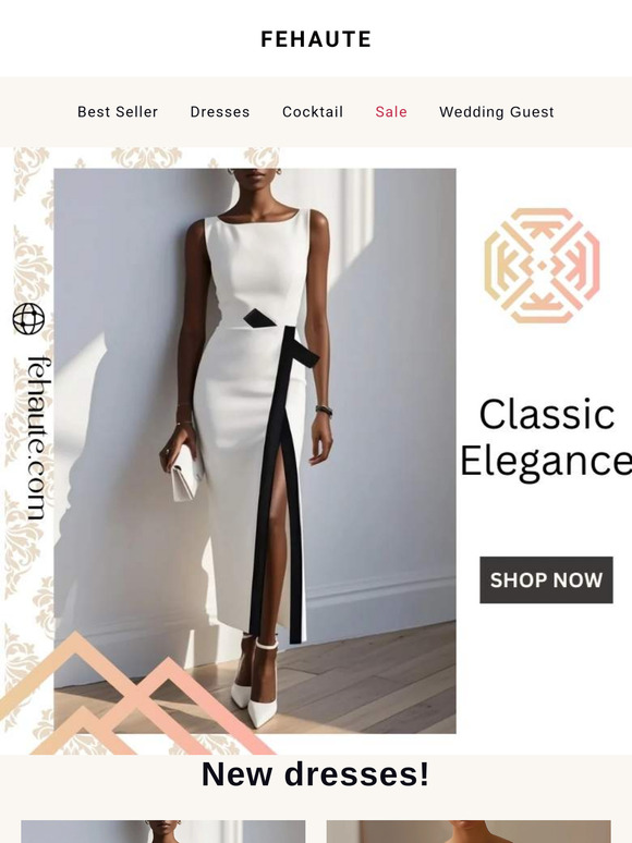 Fehaute: Hey,—，First Lady Chic: Embrace Timeless Elegance with Our ...