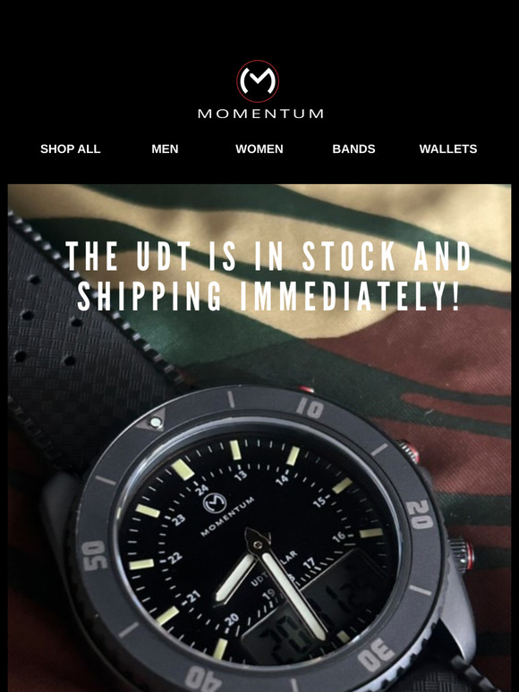 Momentum Watch: The UDT is Back in Stock—Ready to Ship Today! 🔥 | Milled