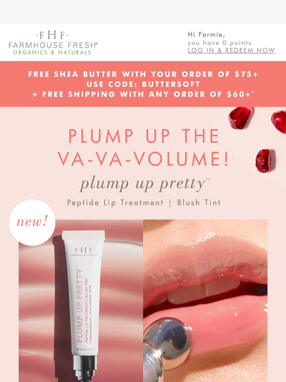 FarmHouse Fresh: New! Your Plumpest Pout Yet 💋 | Milled