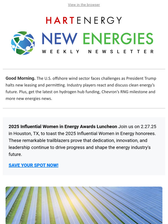 Hart Energy: New Energies: Solar, Clean Energy Face Headwinds; Trump ...