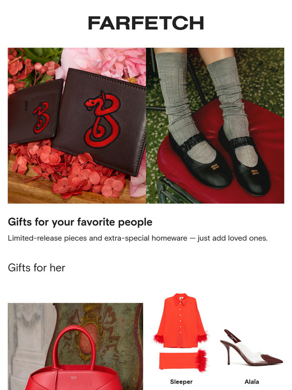 Farfetch: Lunar New Year: the gift edit | Milled