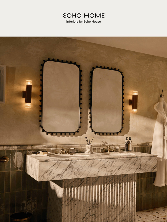Soho Home: New bathroom vanities | Milled