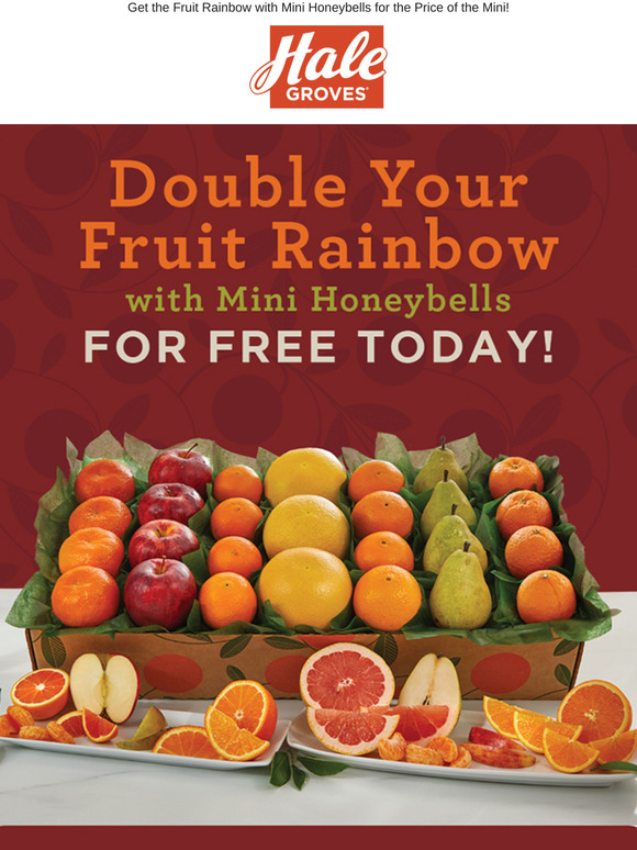 Hale Groves: Double Your Fruit Rainbow with Mini Honeybells for FREE Today! | Milled