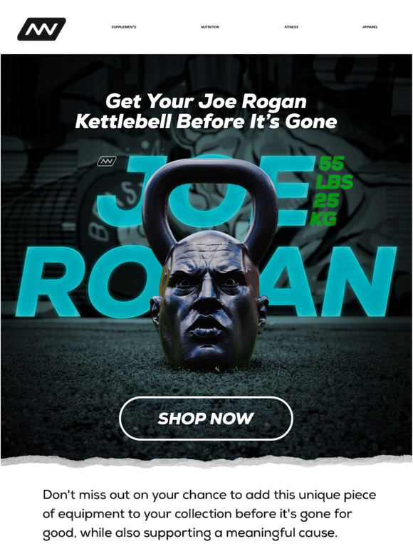 Onnit: Get Your Joe Rogan Kettlebell Before It's Gone | Milled
