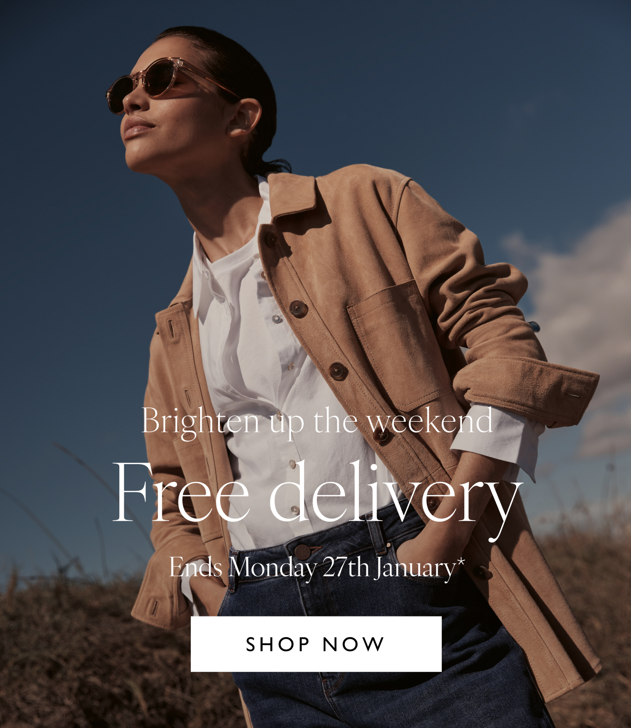 The White Company: Free delivery | Brighten up the weekend | Milled