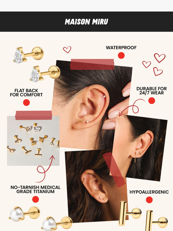 Maison Miru: Our LOVE Letter to Nap Earrings | Milled