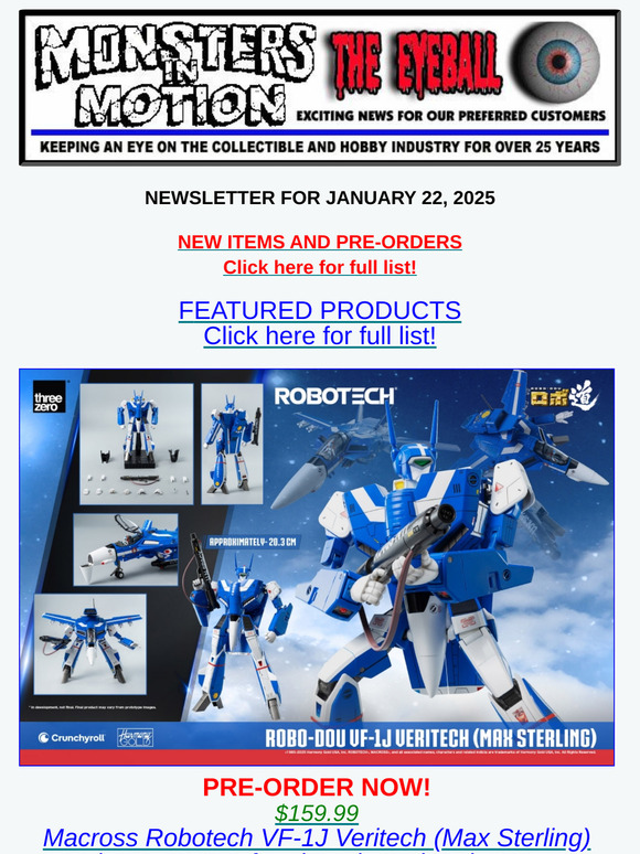 Monsters in Motion: Robotech vs. Godzilla and More... | Milled