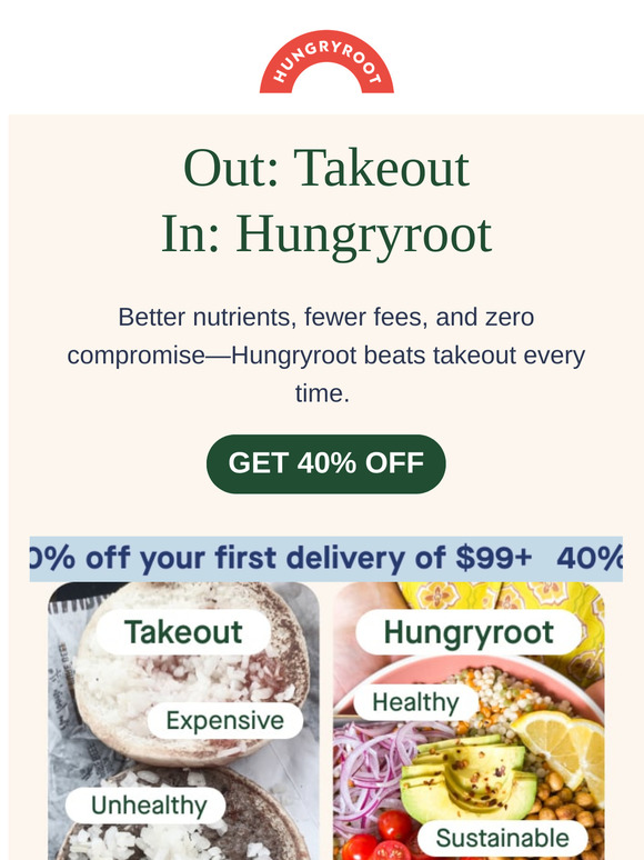 Hungryroot: Kick your takeout habit | Milled