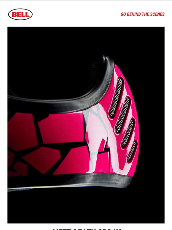 Bell Helmets: Behind the Scenes: Meet Death Spray | Milled