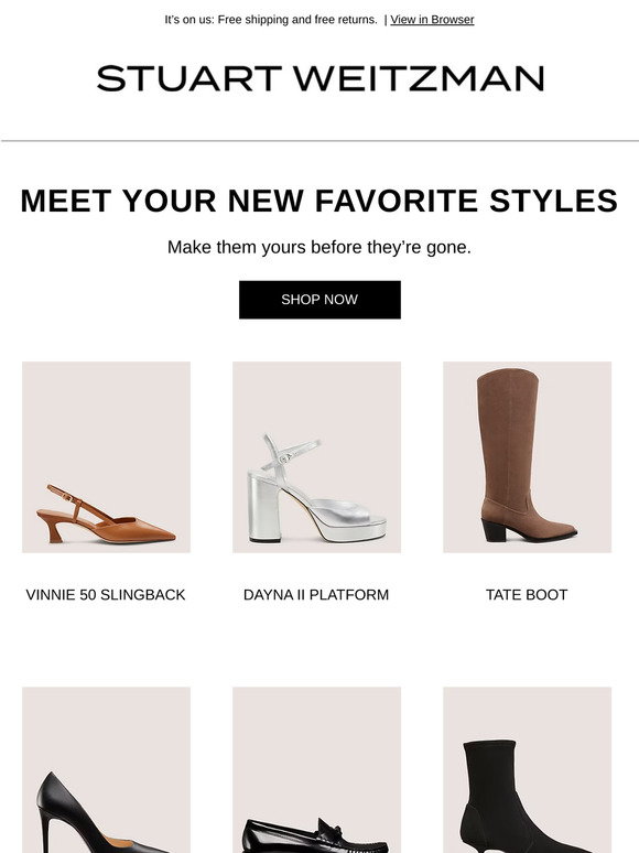 Stuart Weitzman: New Shoes to Wear Every Day | Milled