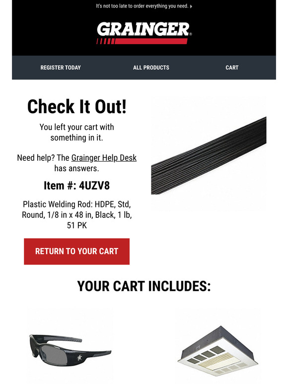 Grainger Email Newsletters: Shop Sales, Discounts, and Coupon Codes