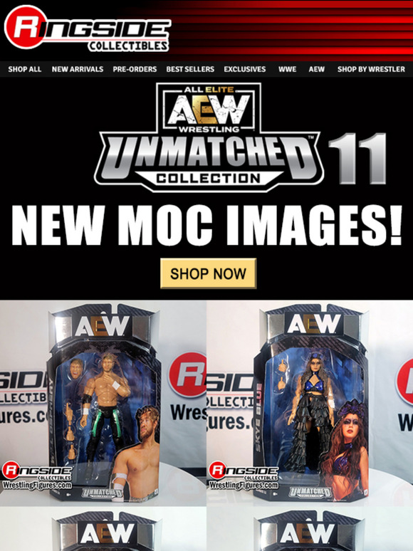 Ringside Collectibles: 👀 FIRST LOOK: AEW Unmatched Series 11 | Milled Ringside Collectibles: 👀 FIRST LOOK: AEW Unmatched Series 11 | Milled