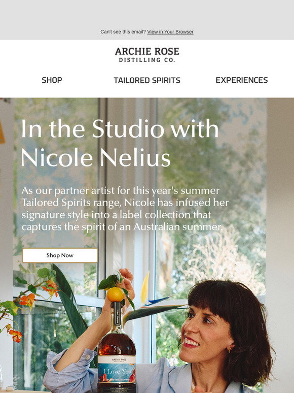Archie Rose: In The Studio With Artist Nicole Nelius | Milled