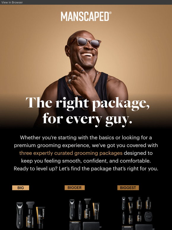 Manscaped: Now that's a good looking package | Milled