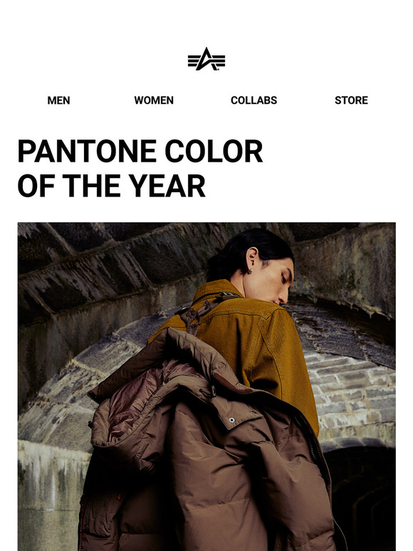 Alpha Industries: PANTONE COLOR OF THE YEAR + ALPHA INDUSTRIES | Milled