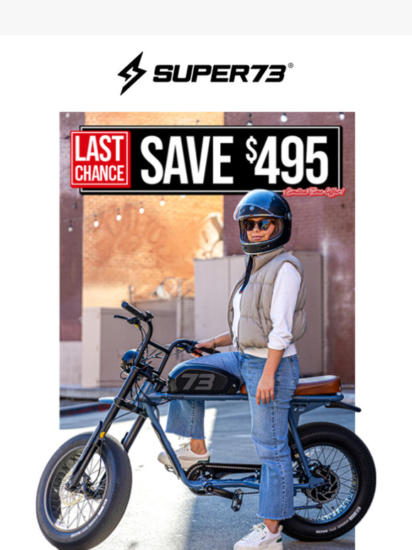 Super73: Last Chance to Save $495 on an Icon | Milled