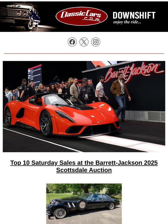 ClassicCars: Top 10 Saturday Sales at the Barrett-Jackson 2025 ...