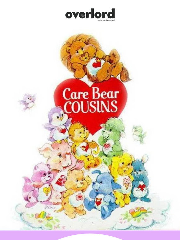 Overlord Caps: OVERLORD x Care Bears - Announcing our newest limited ...