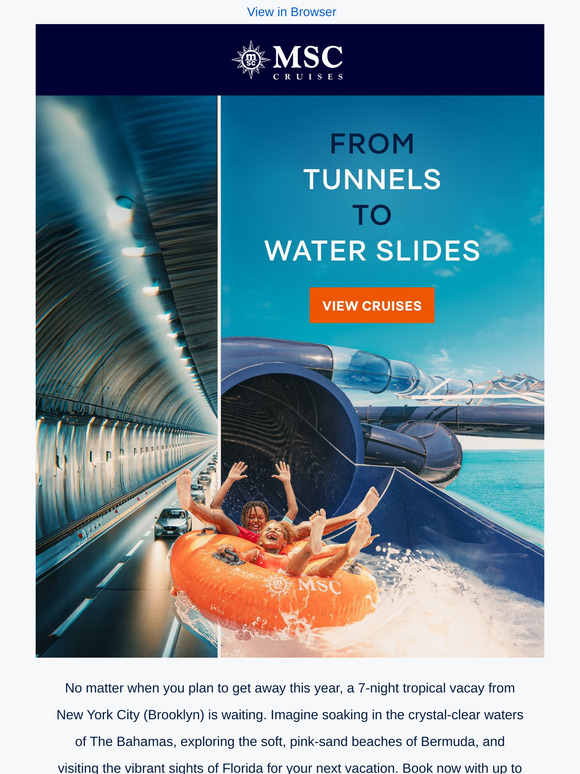 MSC Cruises: Set Sail From NYC on a Sun-Soaked Getaway | Milled