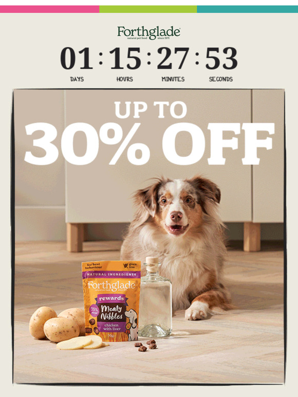 Forthglade: Final Days To Save Up To 30%! 🐾 | Milled