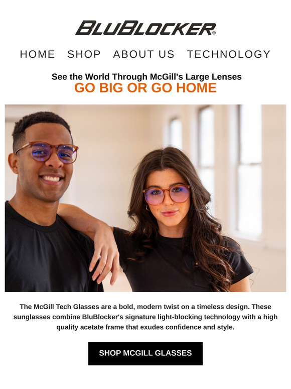 BluBlocker: Go Big or Go Home | Milled