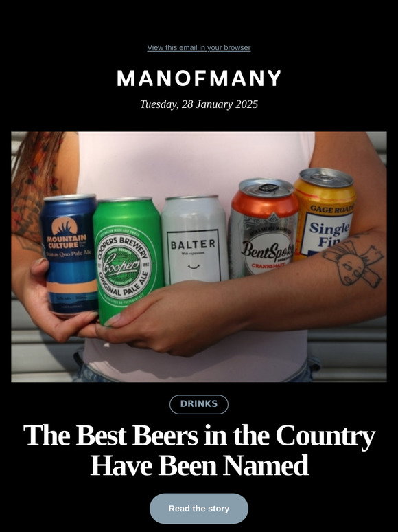 Man of Many: The Best Beers in the Country Have Been Named & more | Milled