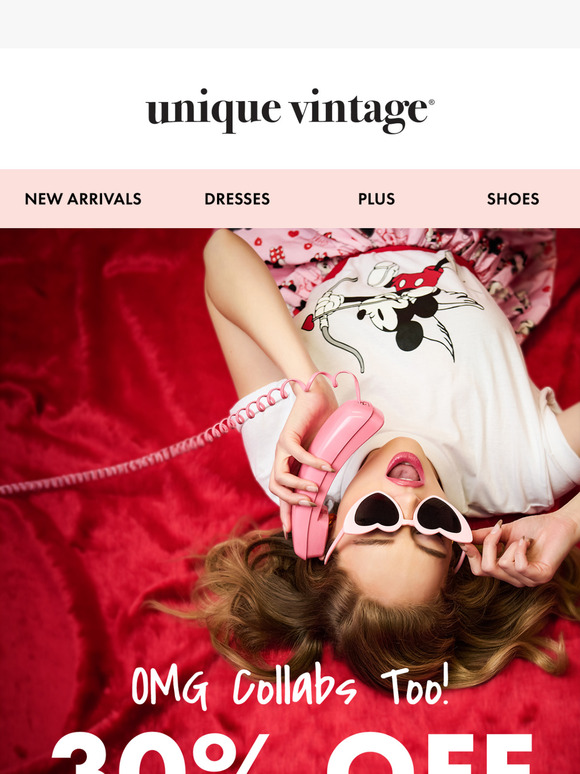 Unique Vintage: 30% Off Pop Collabs | Milled