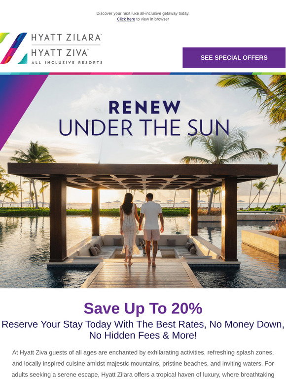 Playa Hotels & Resorts: Renew Under the Sun at Savings up to 20% | Milled