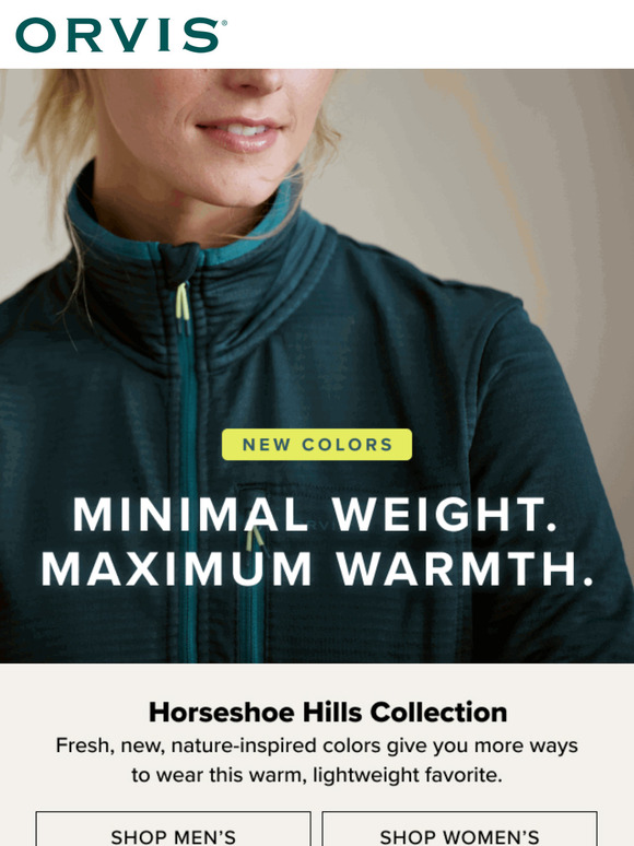 Orvis: Introducing new colors for our most versatile fleece | Milled