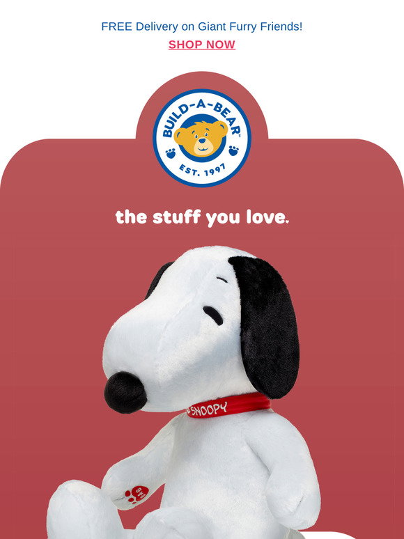 Build-A-Bear: Snoopy’s Back With a GIANT Snoopy Too! | Milled