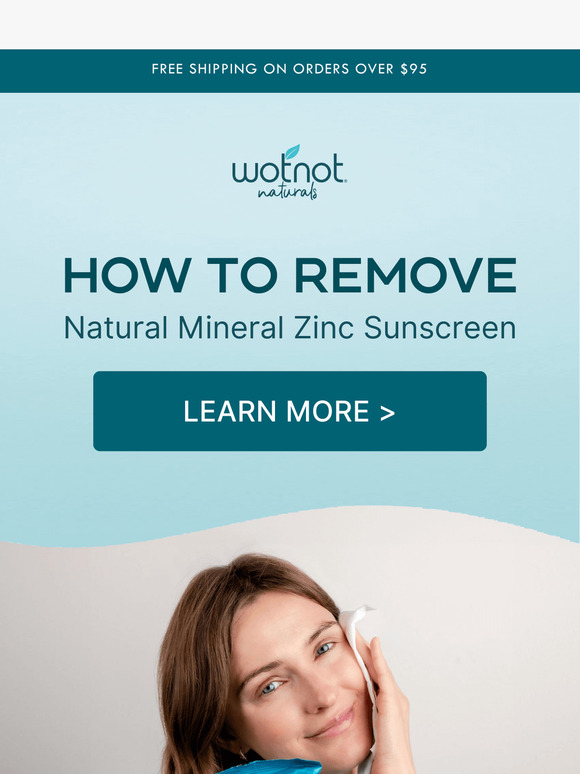 Wotnot: 👀 Sunscreen Residue? | Milled