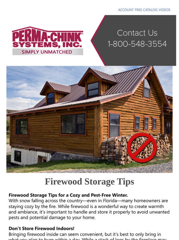 Perma-Chink Systems: Are You Doing the Best for Your Log Home? | Milled