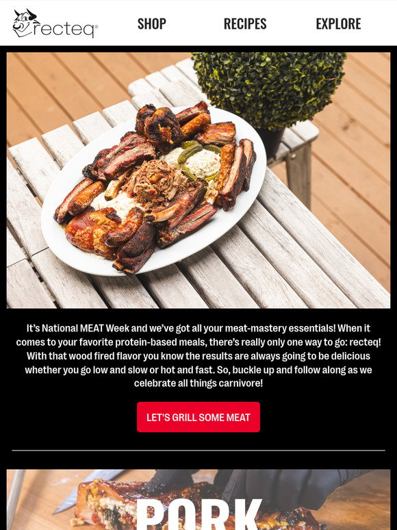 Recteq: Calling all Carnivores! Let's Celebrate Meat Week 🥩 | Milled