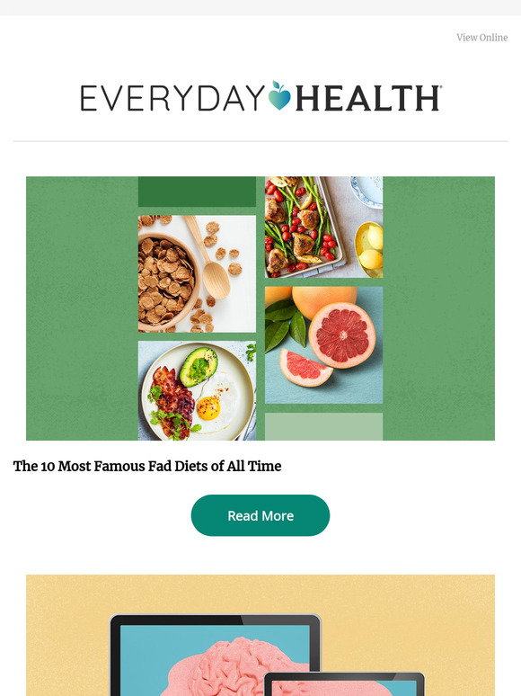 Everyday Health: The 10 Most Famous Fad Diets of All Time | Milled