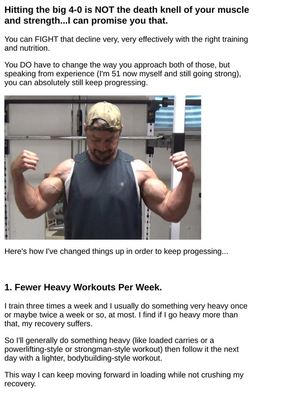 FitStep: THIS is how you keep building muscle after 40... | Milled