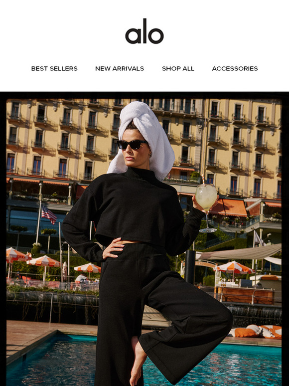 Alo Yoga: New lounge: The Serenity set | Milled