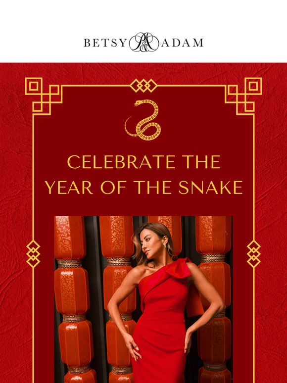 Betsy & Adam: Shed Ordinary: Bold Styles for Year of the Snake 🐍🏮🎆 | Milled