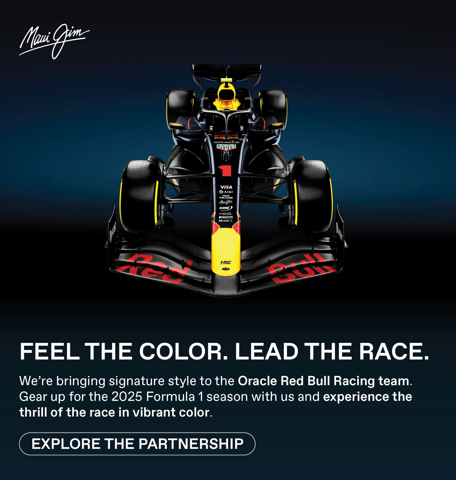 Maui Jim: Maui Jim: Official Eyewear Partner For Oracle Red Bull Racing ...