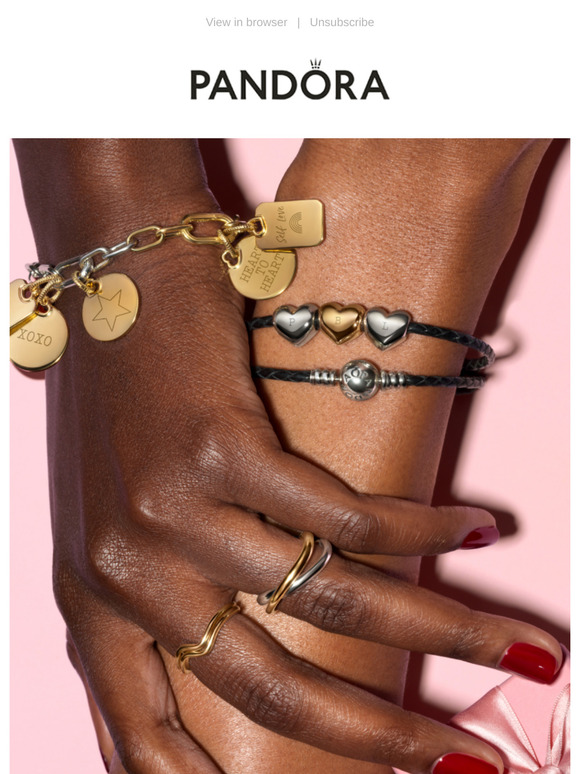 Pandora: Engraved jewelry for Valentine's Day | Milled