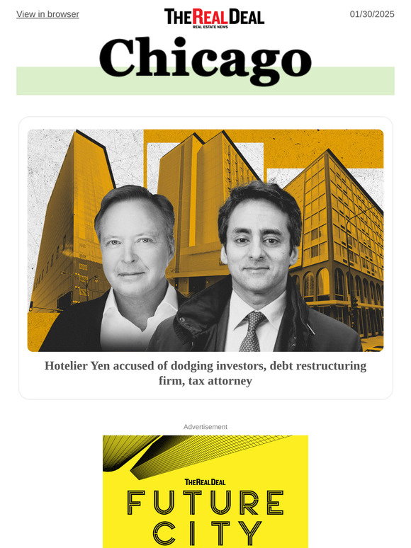 The Real Deal: Hotelier Su-Mei Yen facing lawsuits; Fritz Kaegi shifts ...