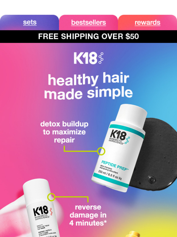 K18 Hair: reach your hair goals in 3 steps | Milled