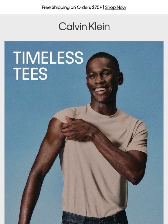 Calvin Klein: Iconic Tees for the Weekend | Milled