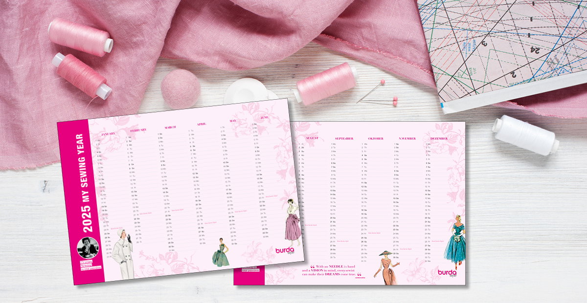 BurdaStyle: 🎁 Download your free Burda Style 2025 calendar | Milled