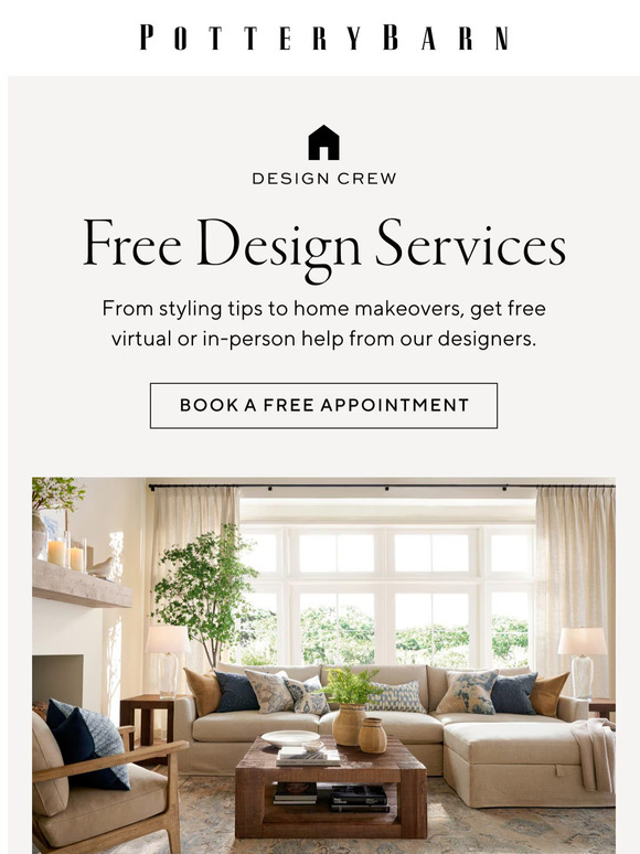 Pottery Barn Email Newsletters: Shop Sales, Discounts, and Coupon Codes