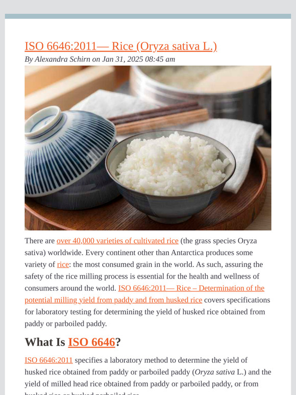 ANSI: New from the ANSI Blog: ISO 6646:2011— Rice (Oryza sativa L ...