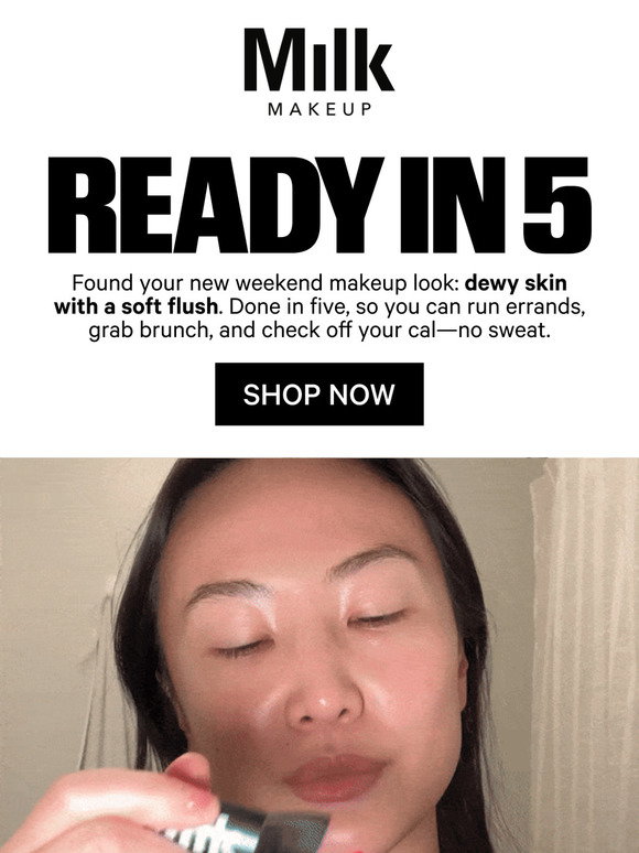 Milk Makeup Email Newsletters: Shop Sales, Discounts, and Coupon Codes