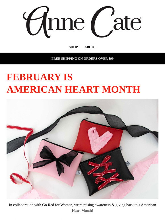 Anne Cate: February is American Heart Month ️ 40% of this collection ...