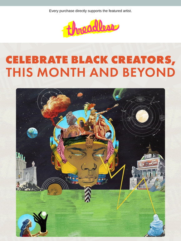 Threadless: Black History Month: Artist Spotlight | Milled